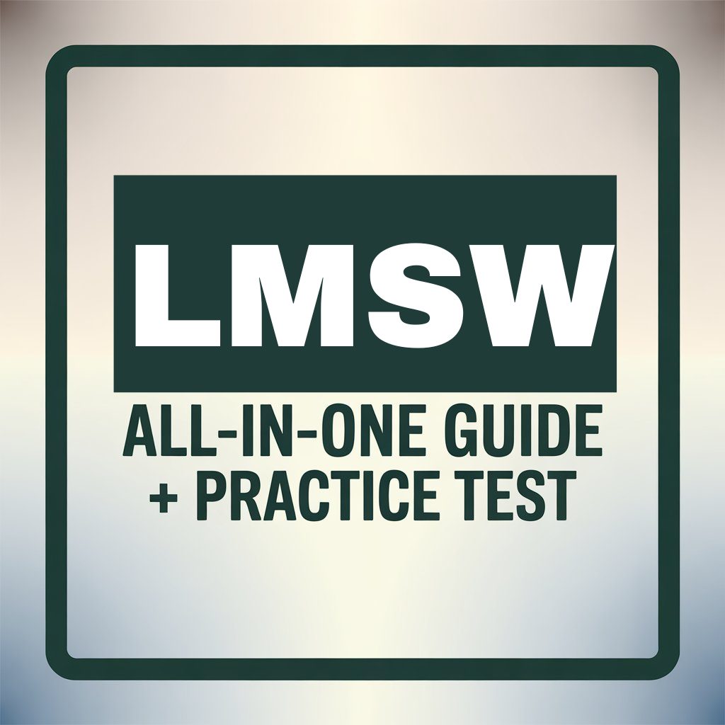 LMSW Study Guide: All-In-One Guide + 4 Exam Practice Test (600 ...